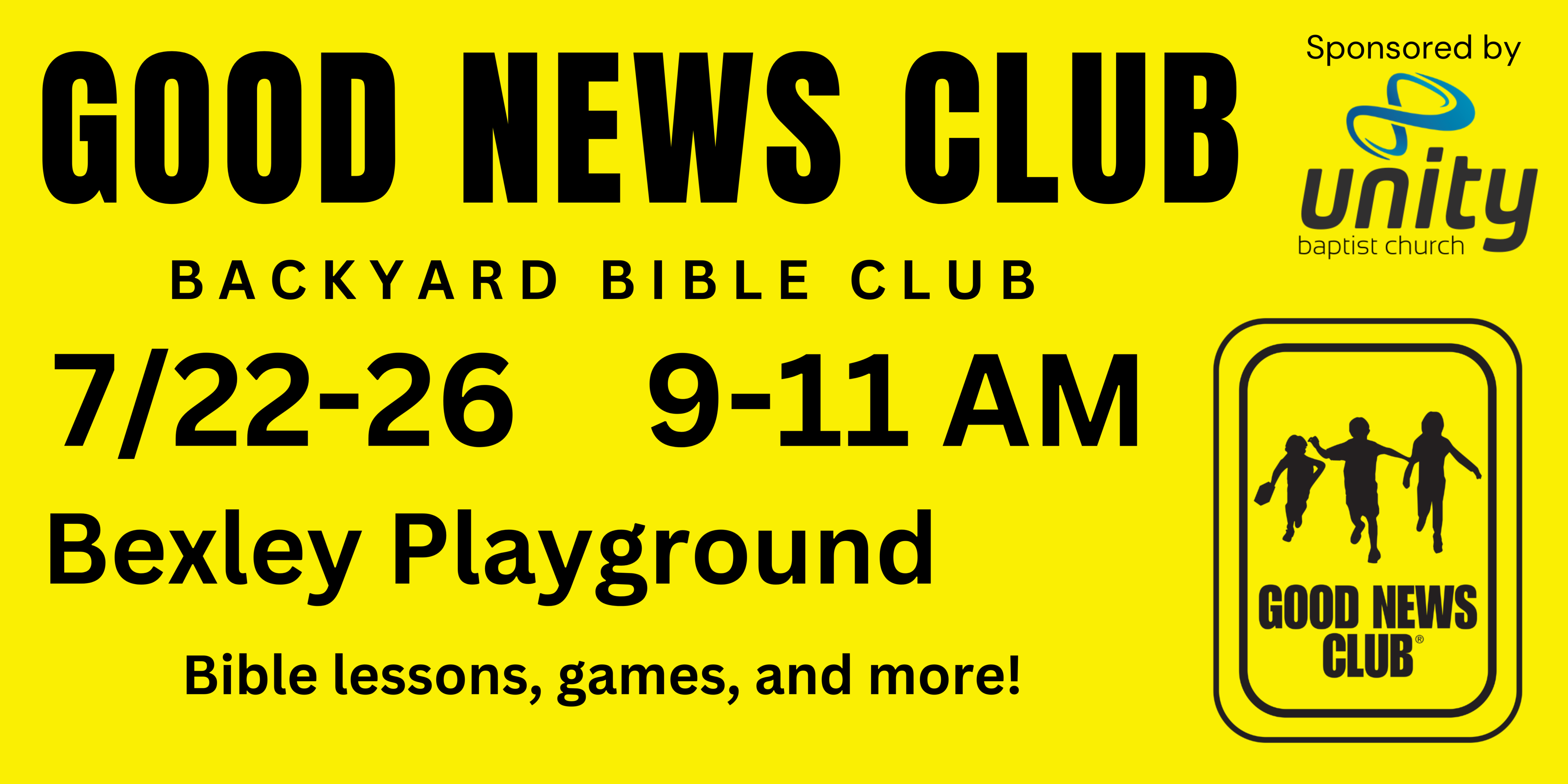 Backyard Bible Club - Unity Baptist Church